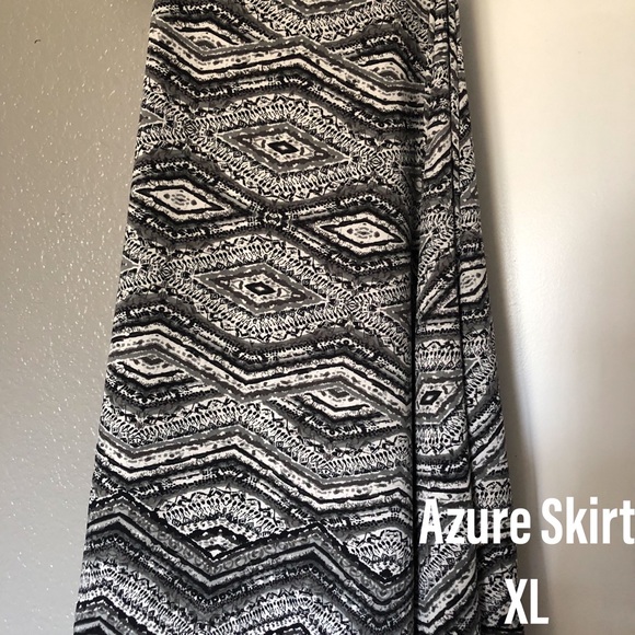 LuLaRoe | Skirts | Lularoe Azure Skirt | Poshmark